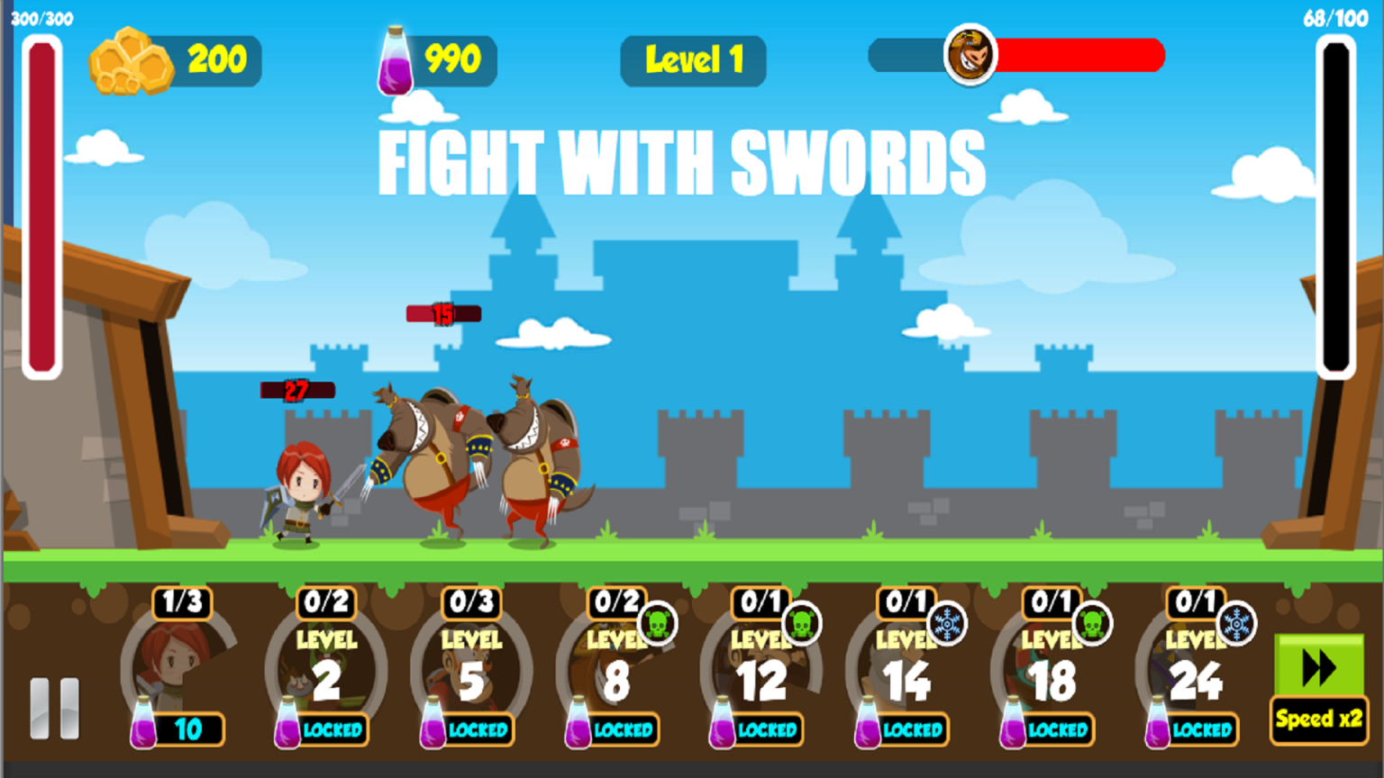 Tower Defence Game: Heroes Of Swords - sspgames.com